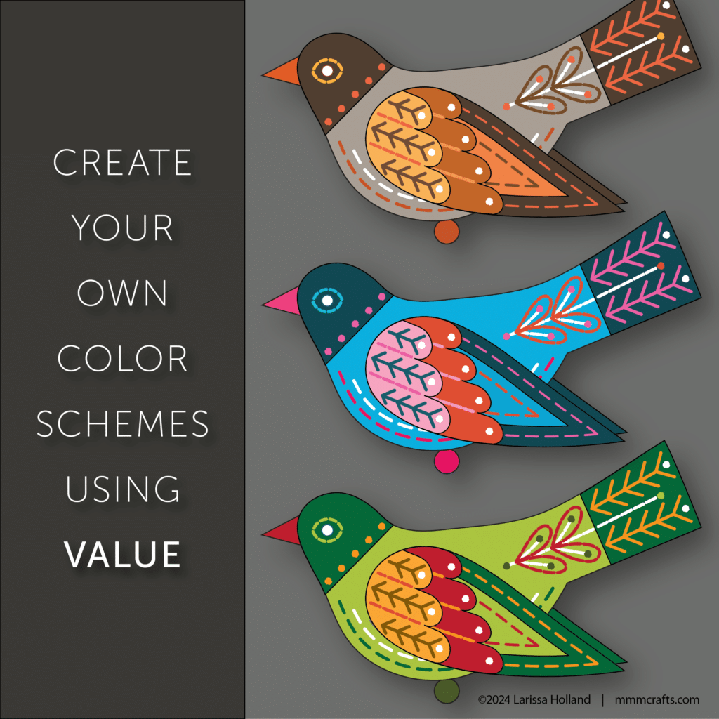 How to Use Value to Create Custom Color Schemes - MmmCrafts