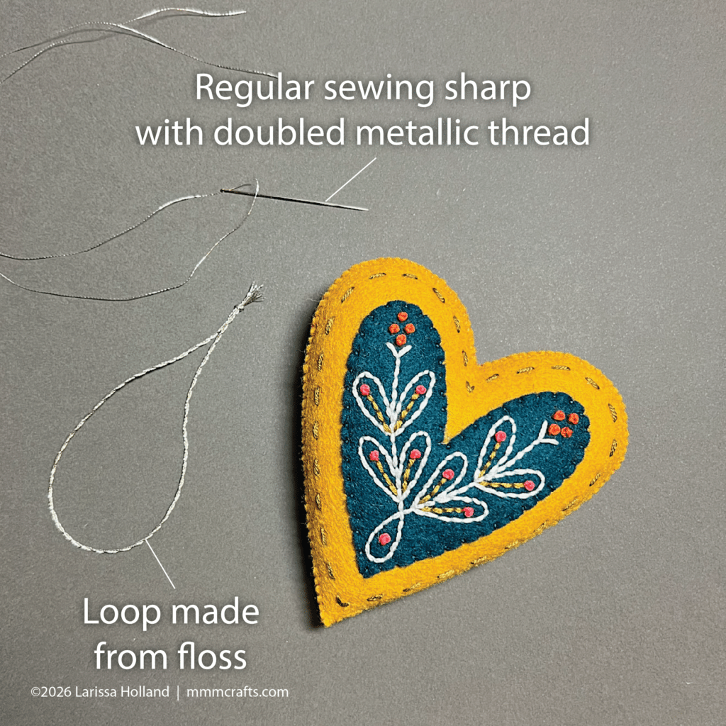 How to attach a hanging loop - MmmCrafts